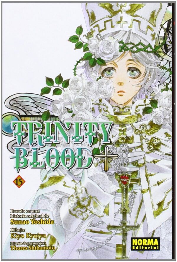 Manga Trinity Blood 15 - Anime Cristal - Tienda de Manga Online