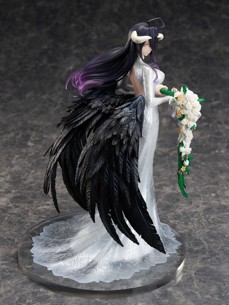 Figura Overlord Iii Albedo Wedding Dress Anime Cristal