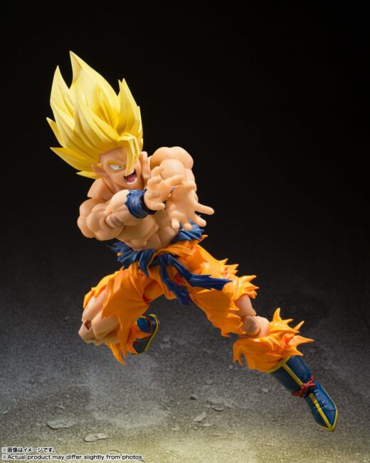 Figura Son Goku Legendary Super Saiyan Anime Cristal